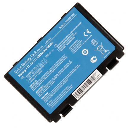 A32-F82 аккумулятор для ноутбука Asus K40, K50, K70, F82, X5, 5200mAh ...